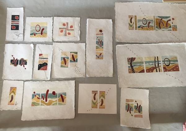 Using the Stitch to Hold an Idea - Sandy Webster